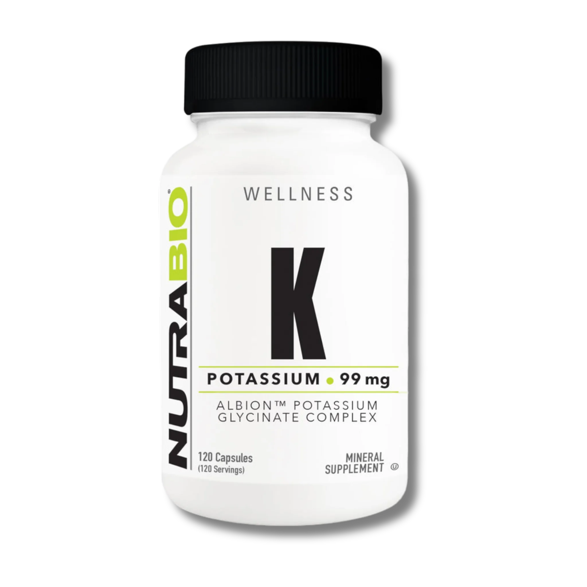 NutraBio Potassium Complex – Flex Nutrition