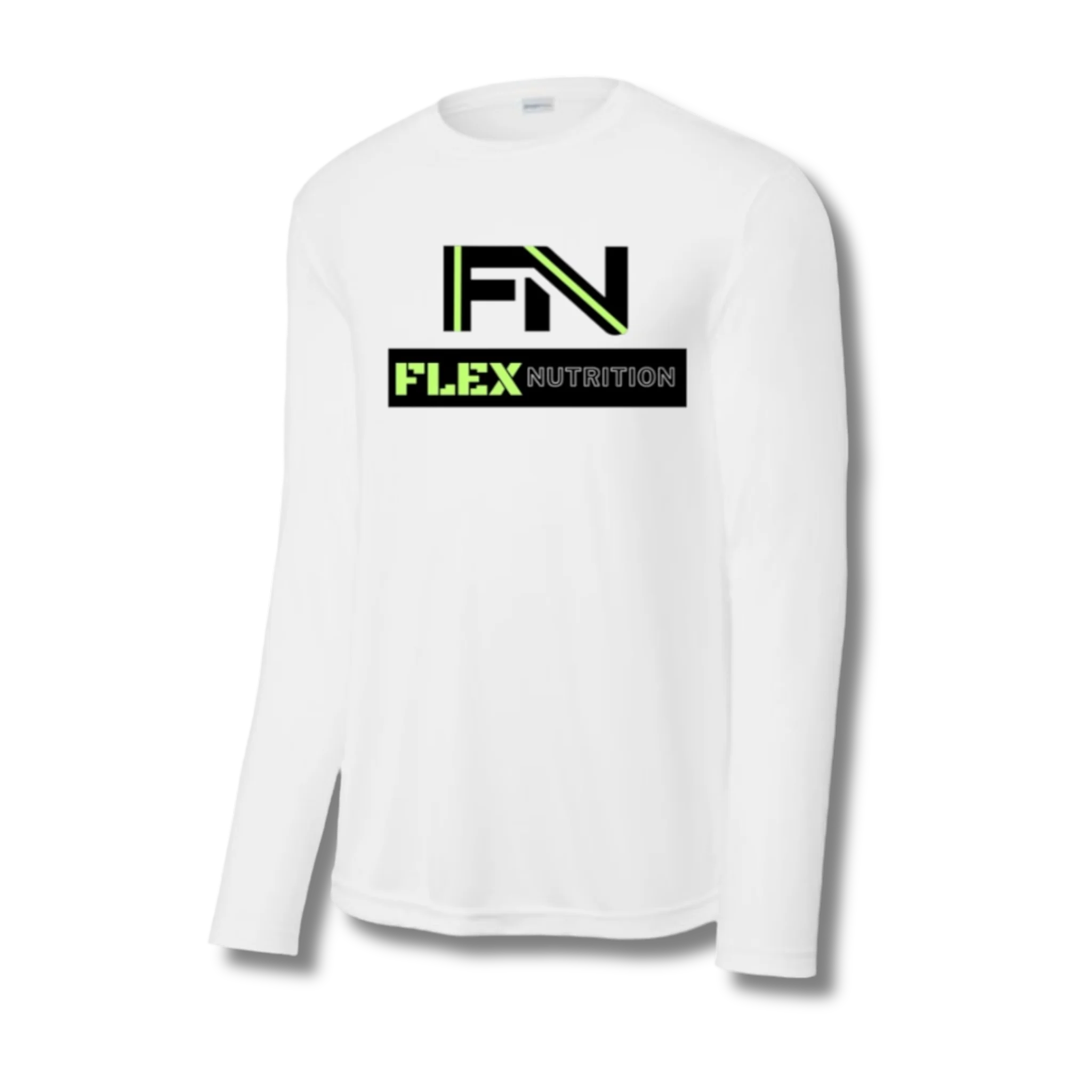 Flex Nutrition Long Sleeve Sportek Shirt- FN Logo