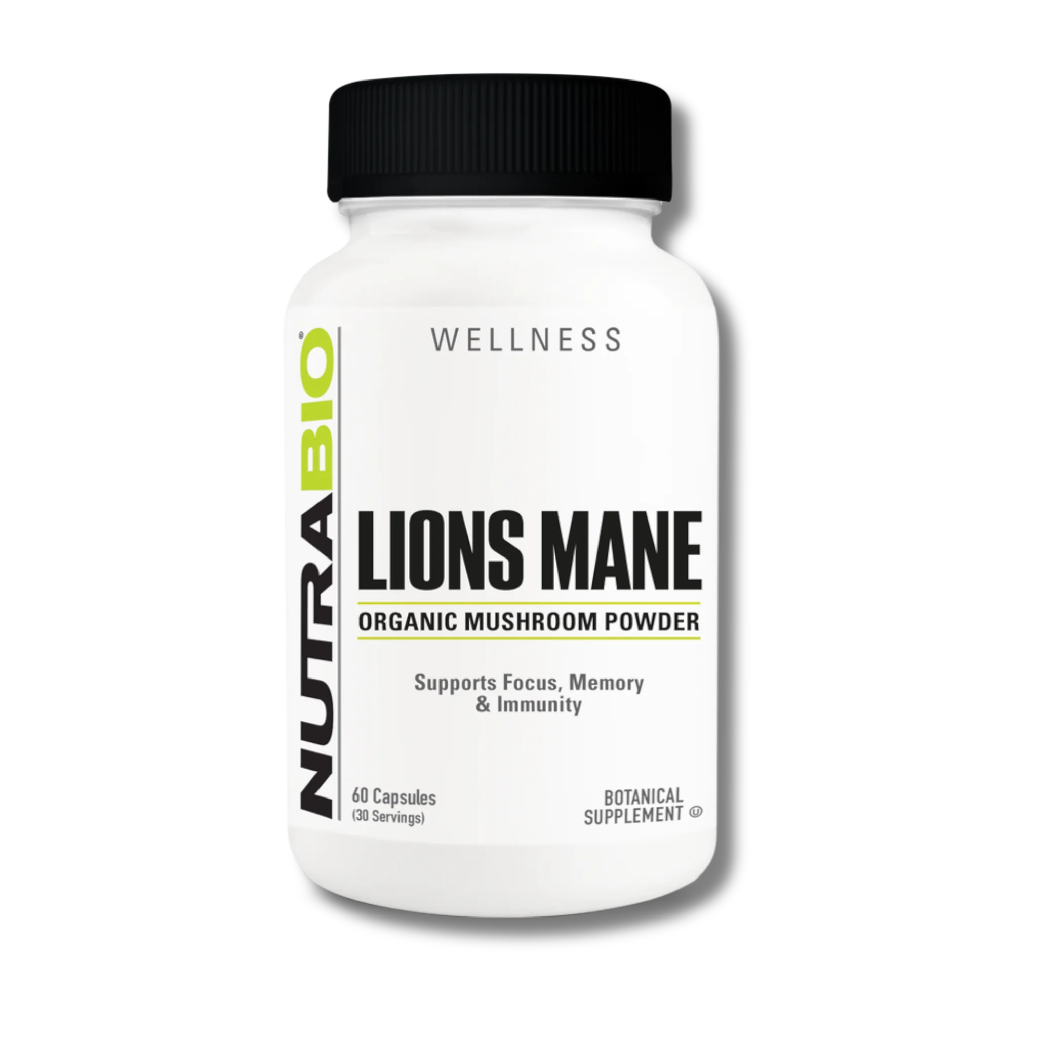 NutraBio Lions Mane – Flex Nutrition