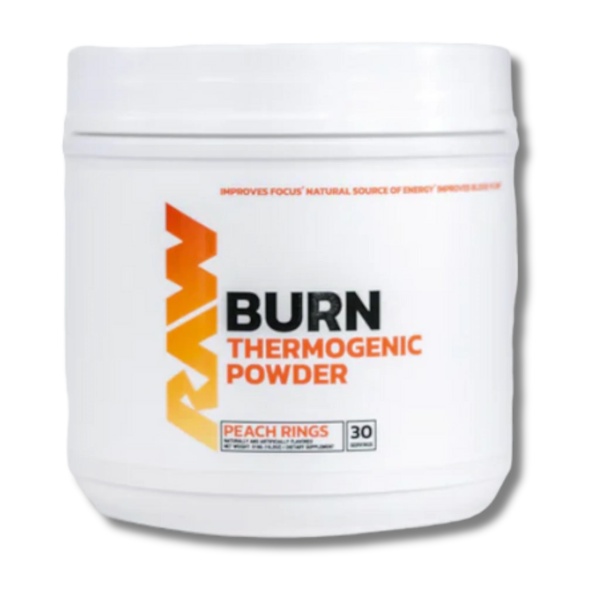 RAW Burn - Peach Rings – Flex Nutrition