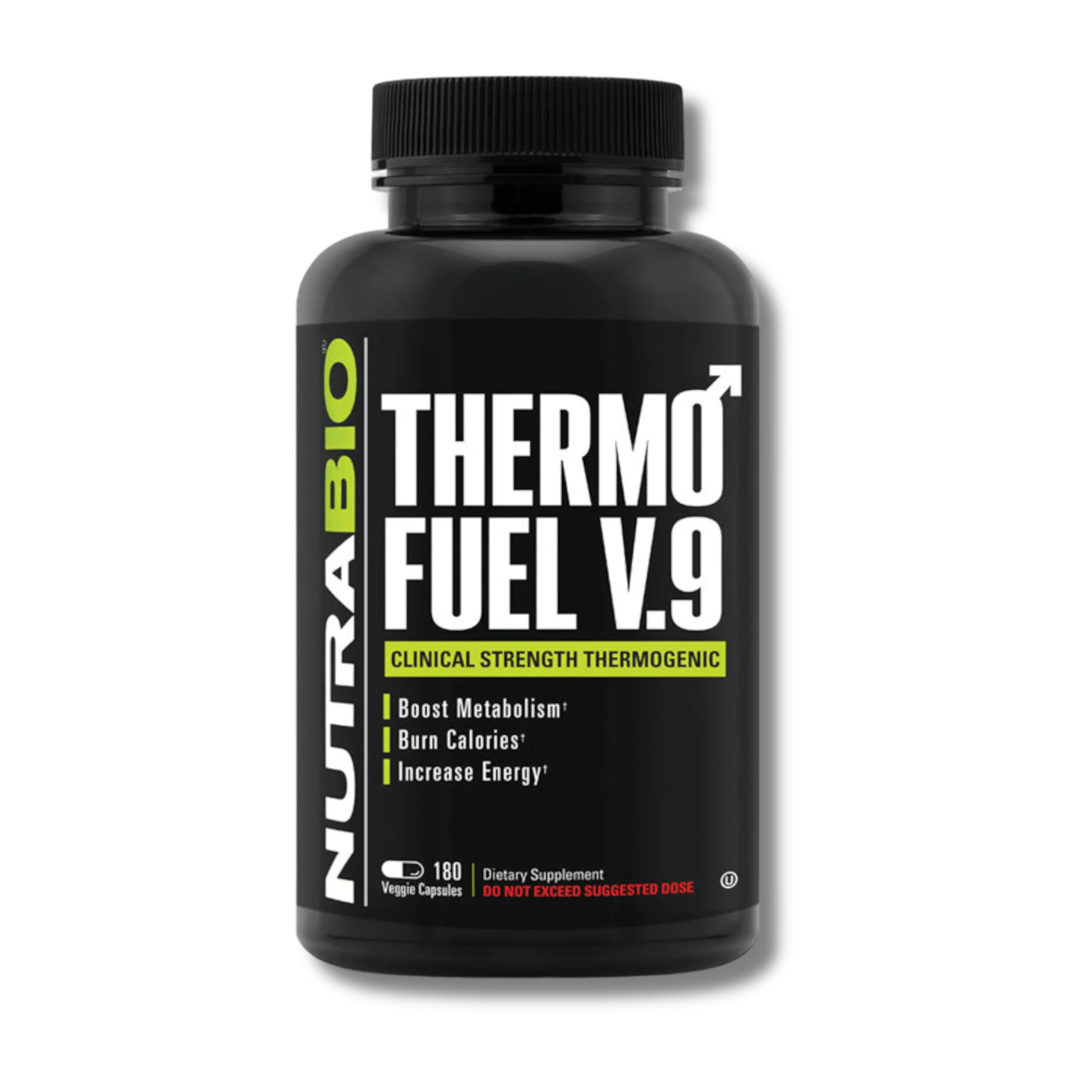 NutraBio Thermo Fuel V.9 - 180 Veg Capsules – Flex Nutrition